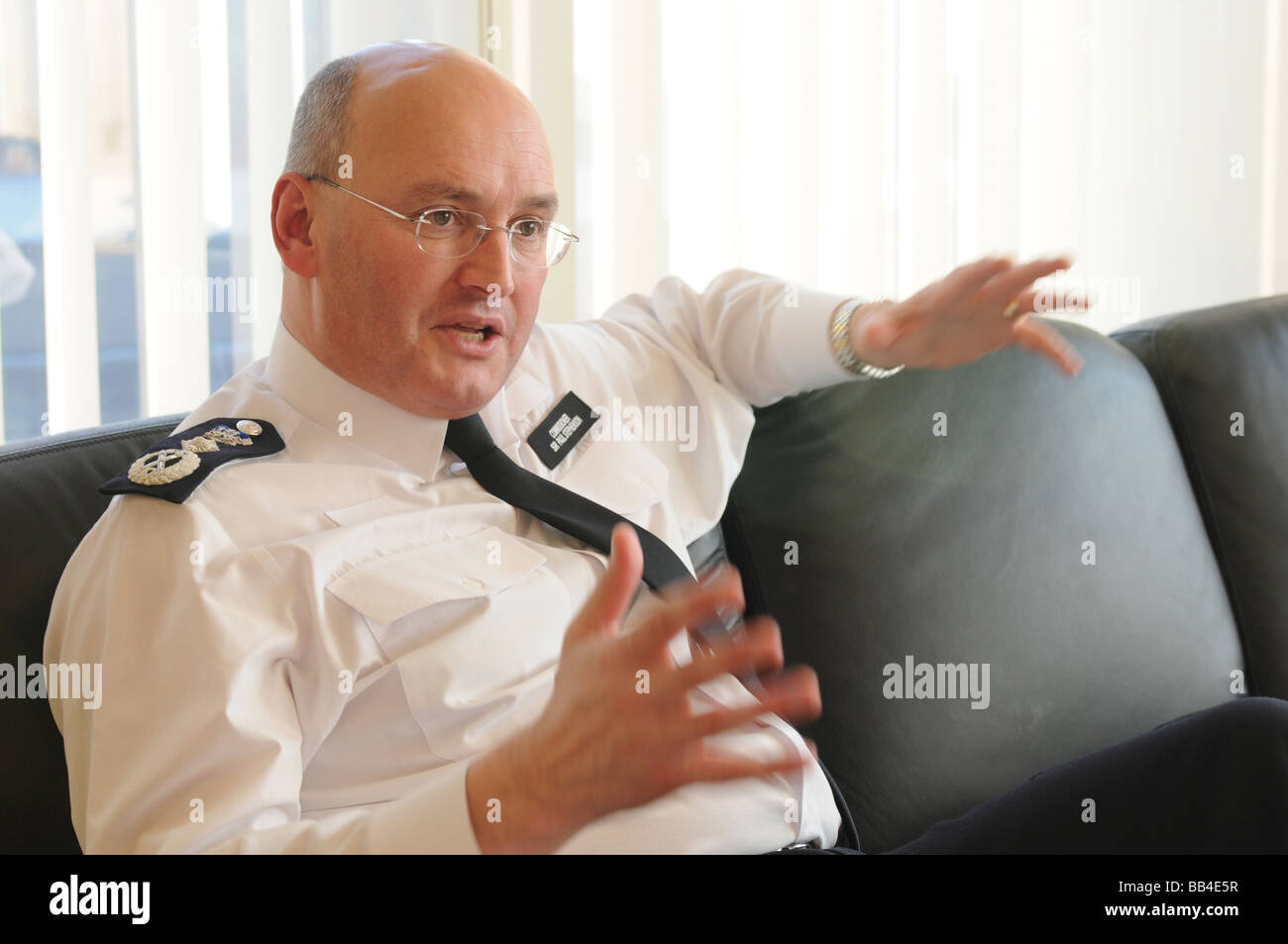 Metropolitan police commissioner sir paul stephenson hi-res stock ...