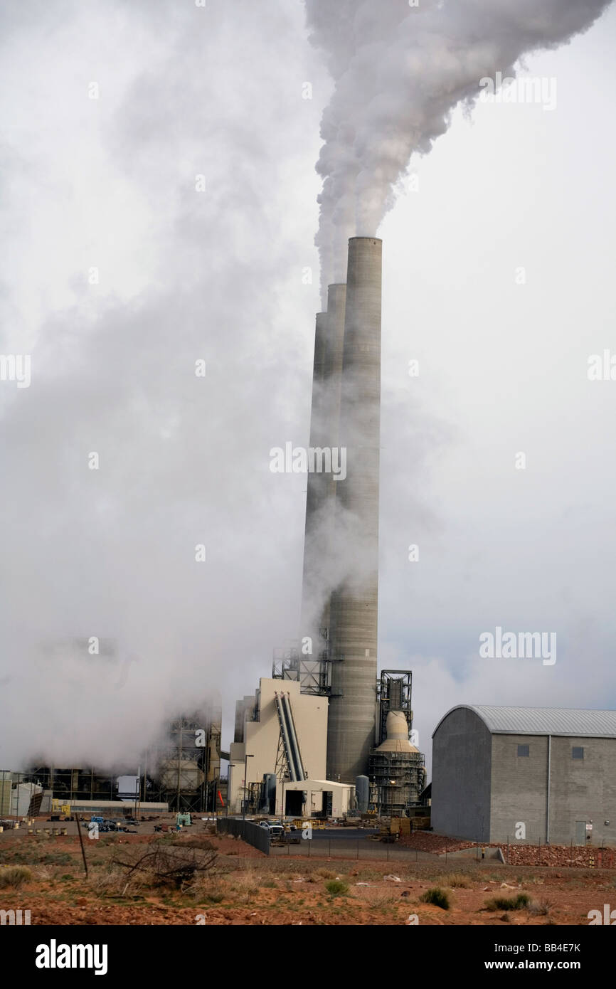 Navajo Power Plant at Page, AZ Stock Photo - Alamy