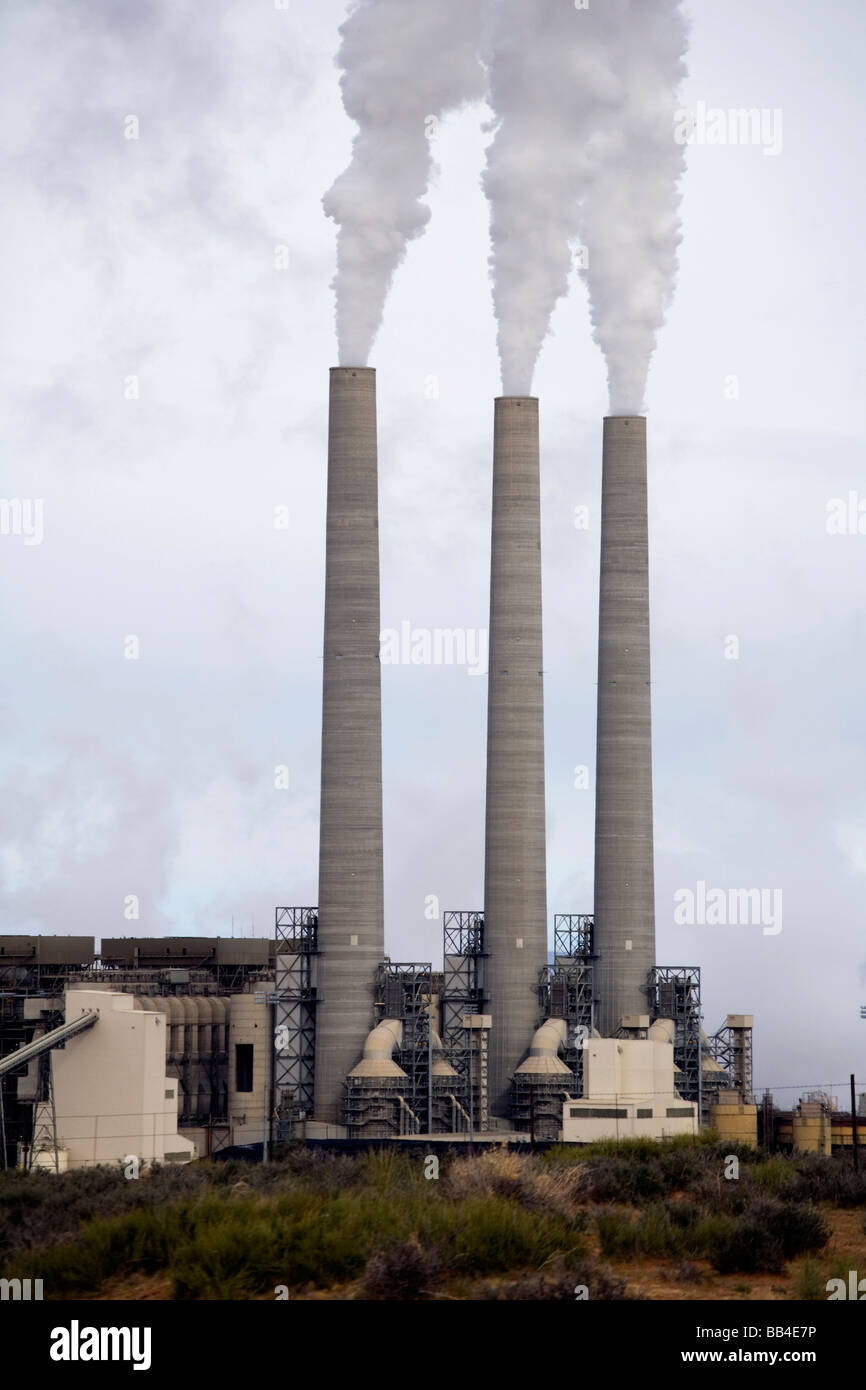 Navajo Power Plant at Page, AZ Stock Photo - Alamy