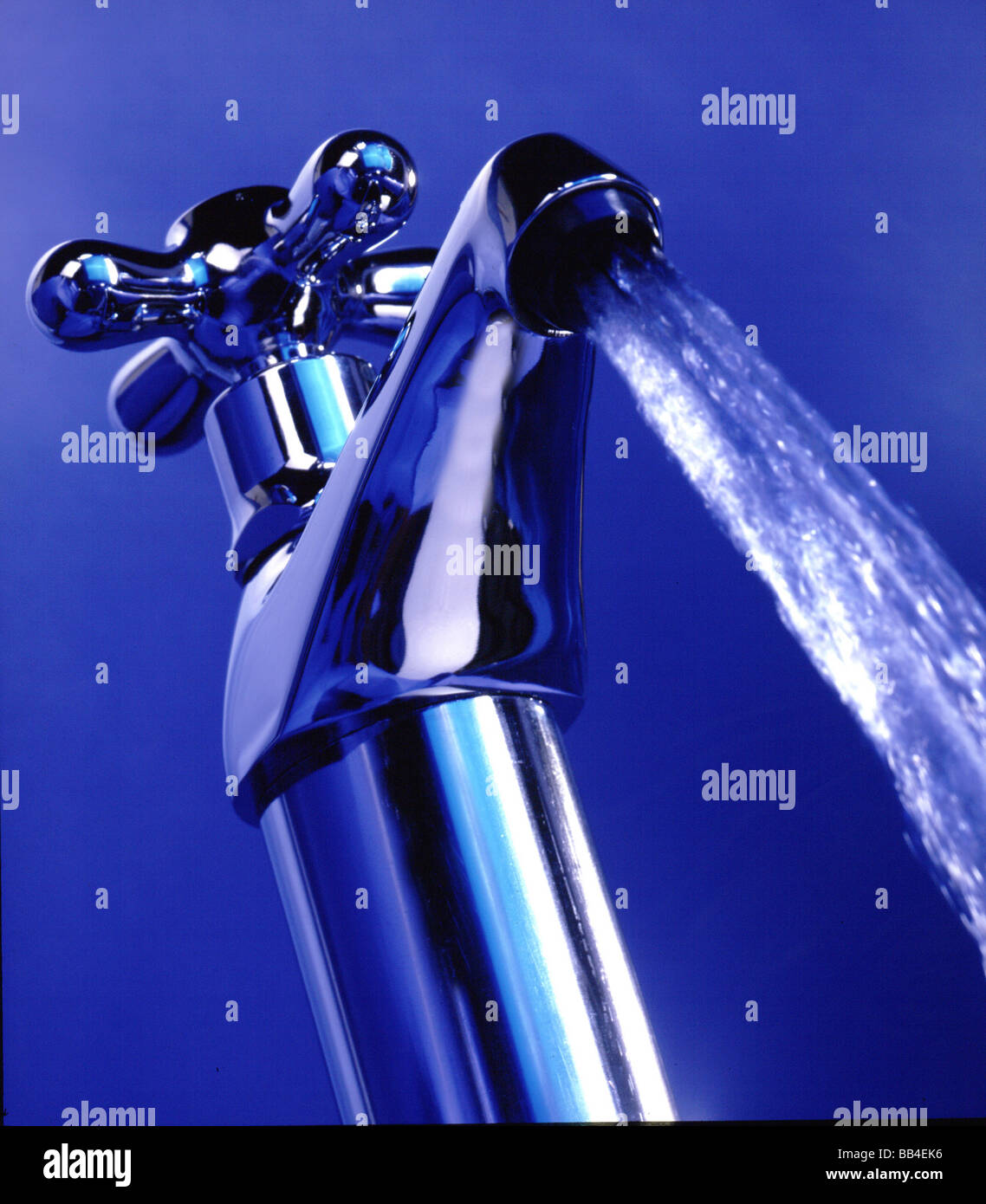 Tap with running water Stock Photo - Alamy