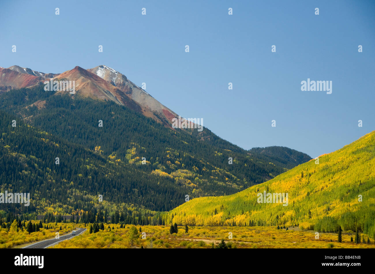 Colorado Us Hwy 550 Ouray High Resolution Stock Photography and Images ...