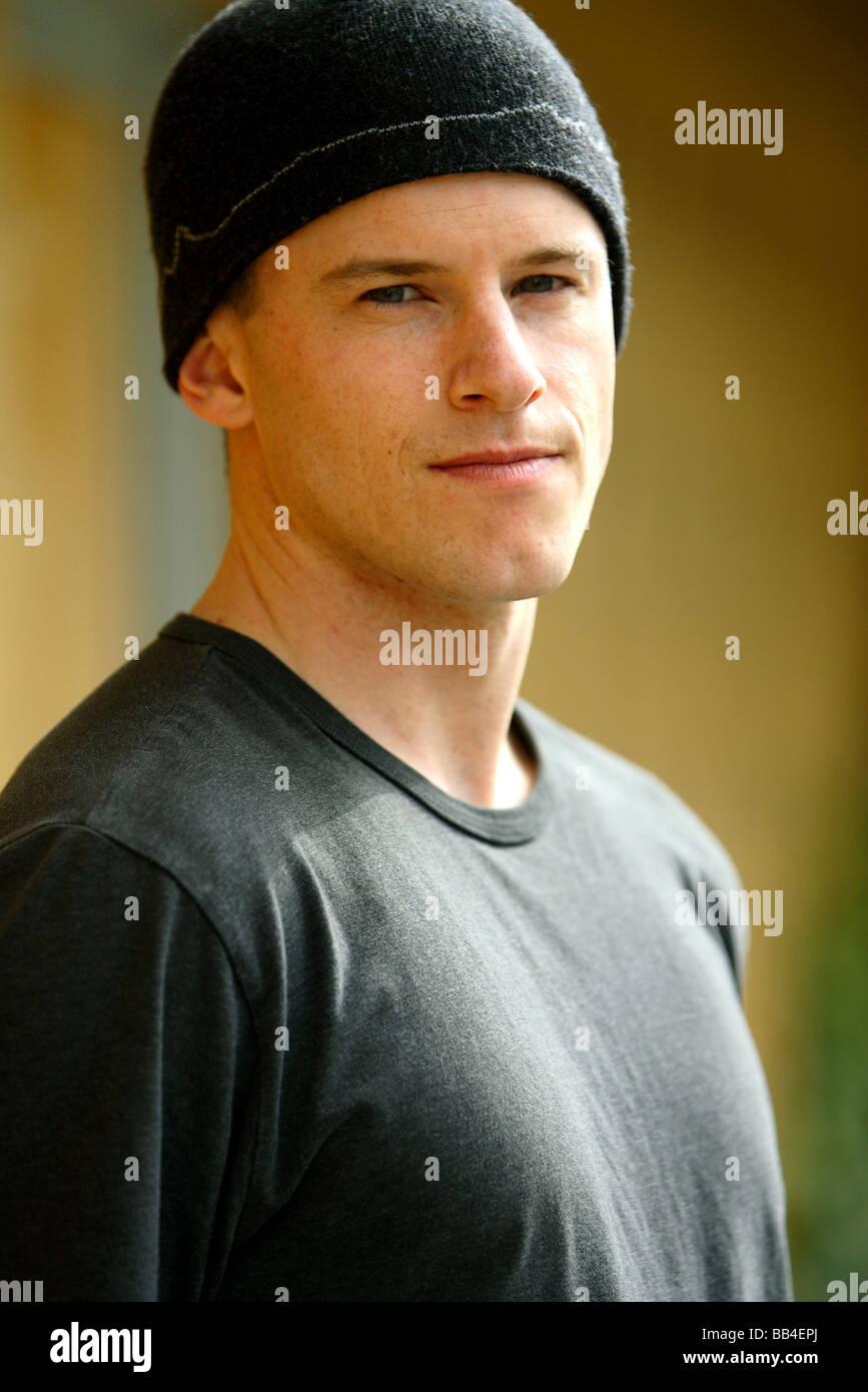 Portrait of a male BASE jumper/publisher/climber/cool guy in Sacramento ...