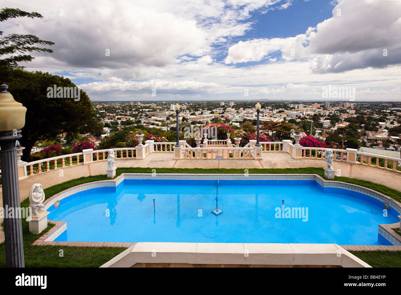 Aerial View of Ponce from the Seralles Castle Puerto Rico Stock Photo ...