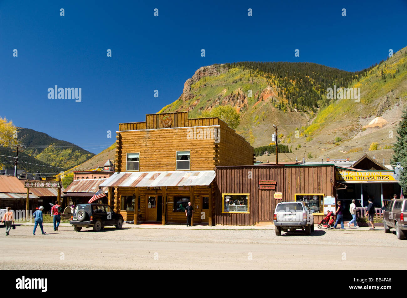Historic downtown silverton colorado main hi-res stock photography and ...