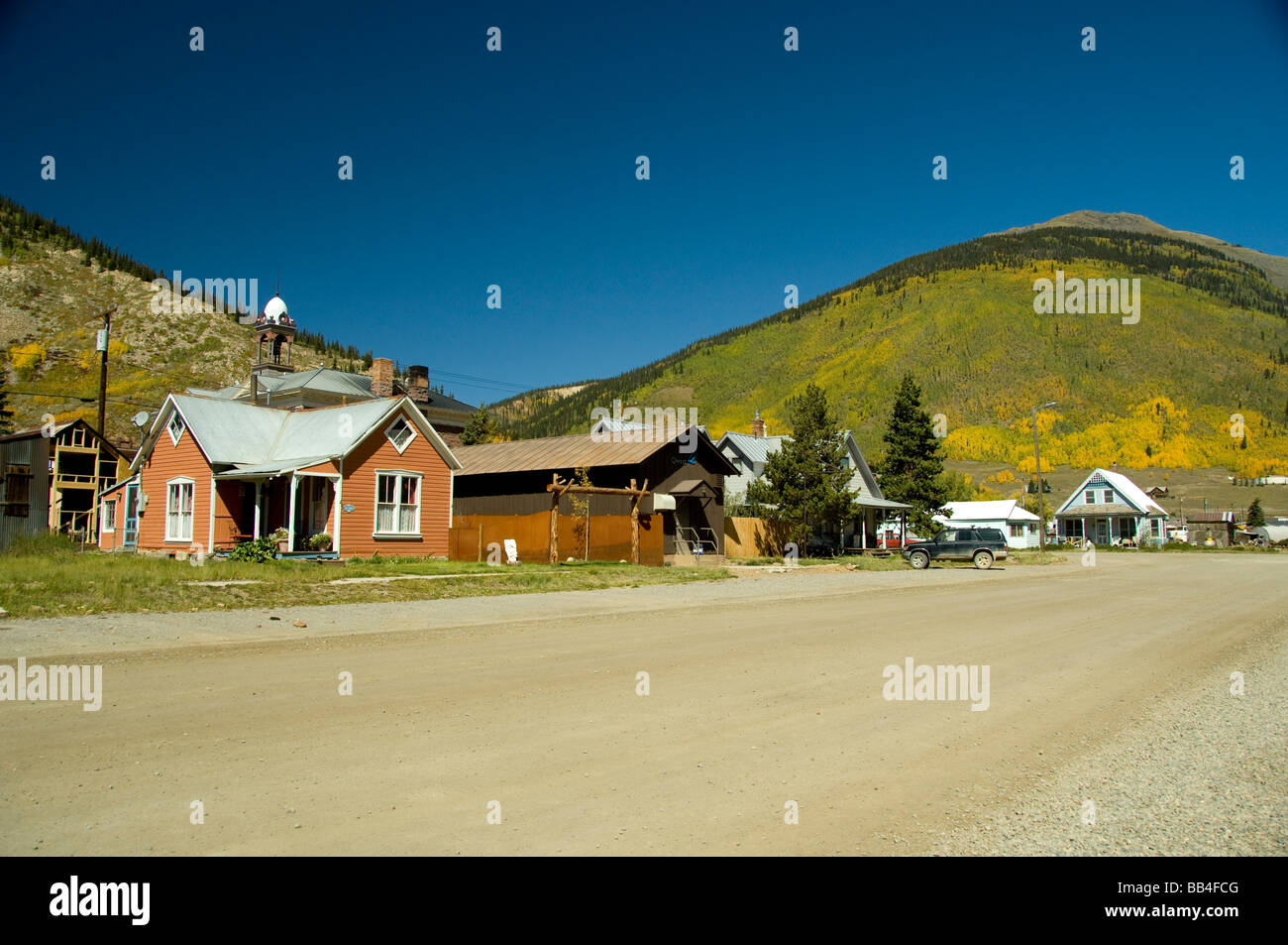 Colorado, Silverton, San Juan County. Historic Colorado silver mining ...