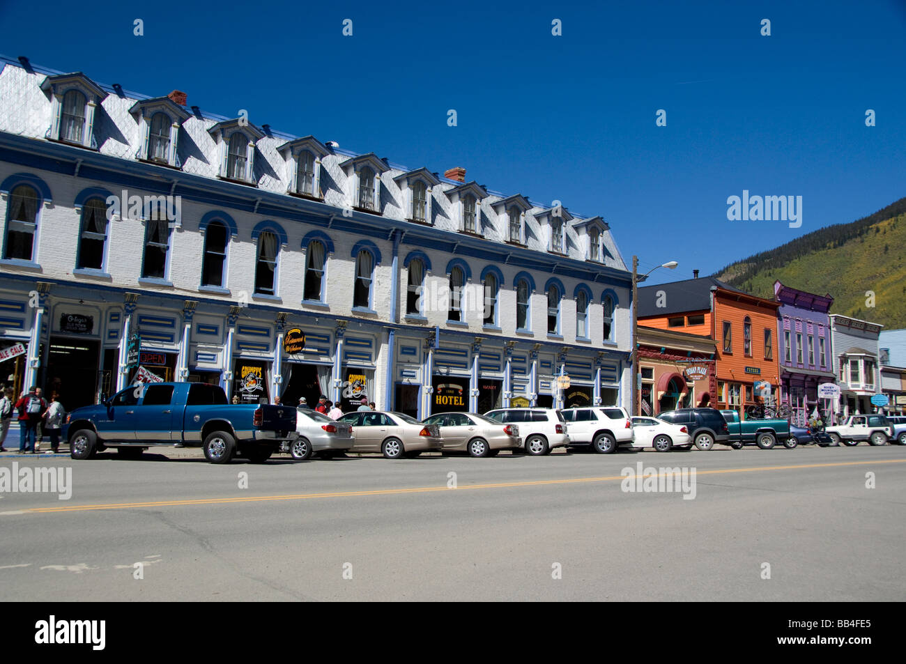 Historic downtown silverton colorado main hi-res stock photography and ...
