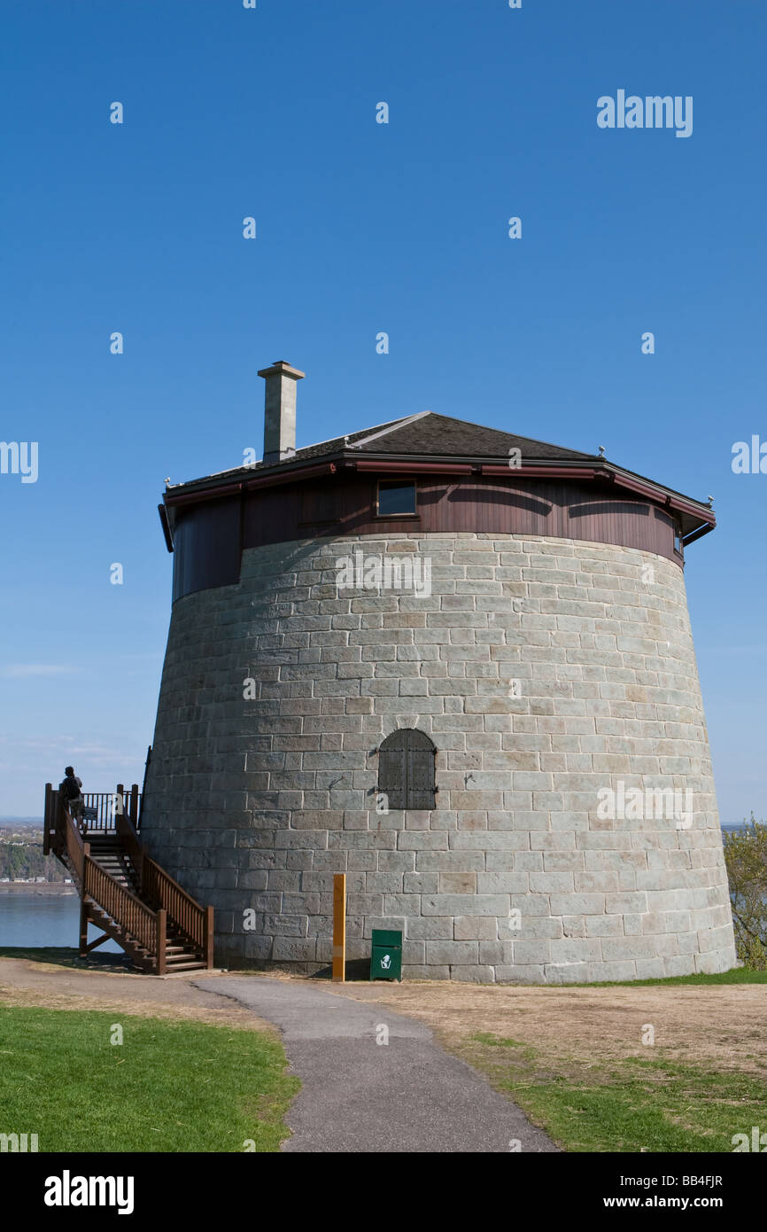 Martello tower on plains abraham hi-res stock photography and images ...