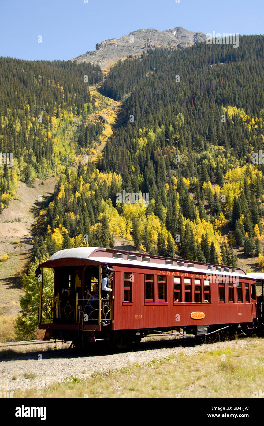 Colorado, Silverton. The Durango & Silverton Narrow Gauge Railroad ...