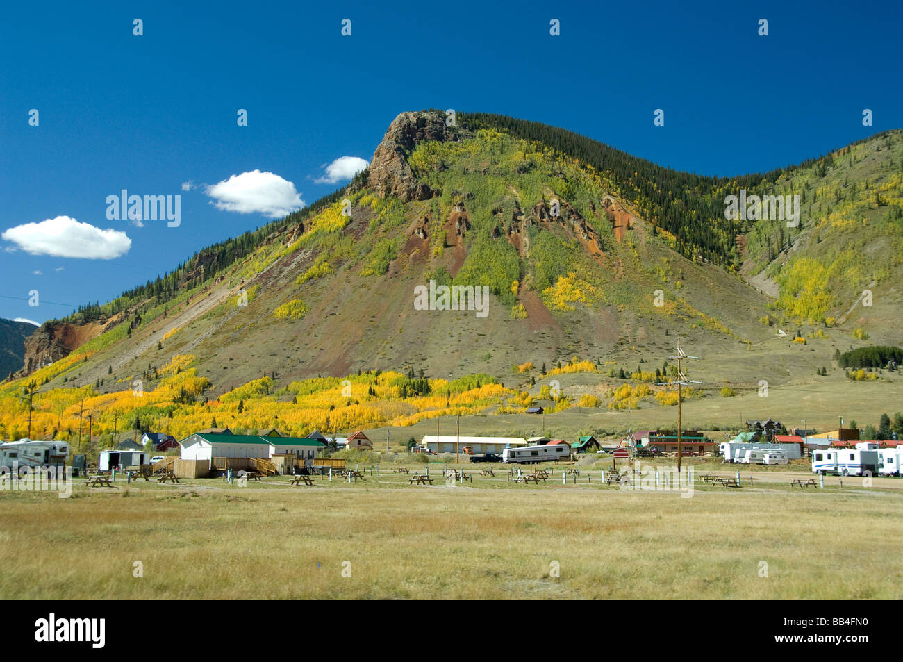 Colorado, Silverton, San Juan County. Historic Colorado silver mining ...