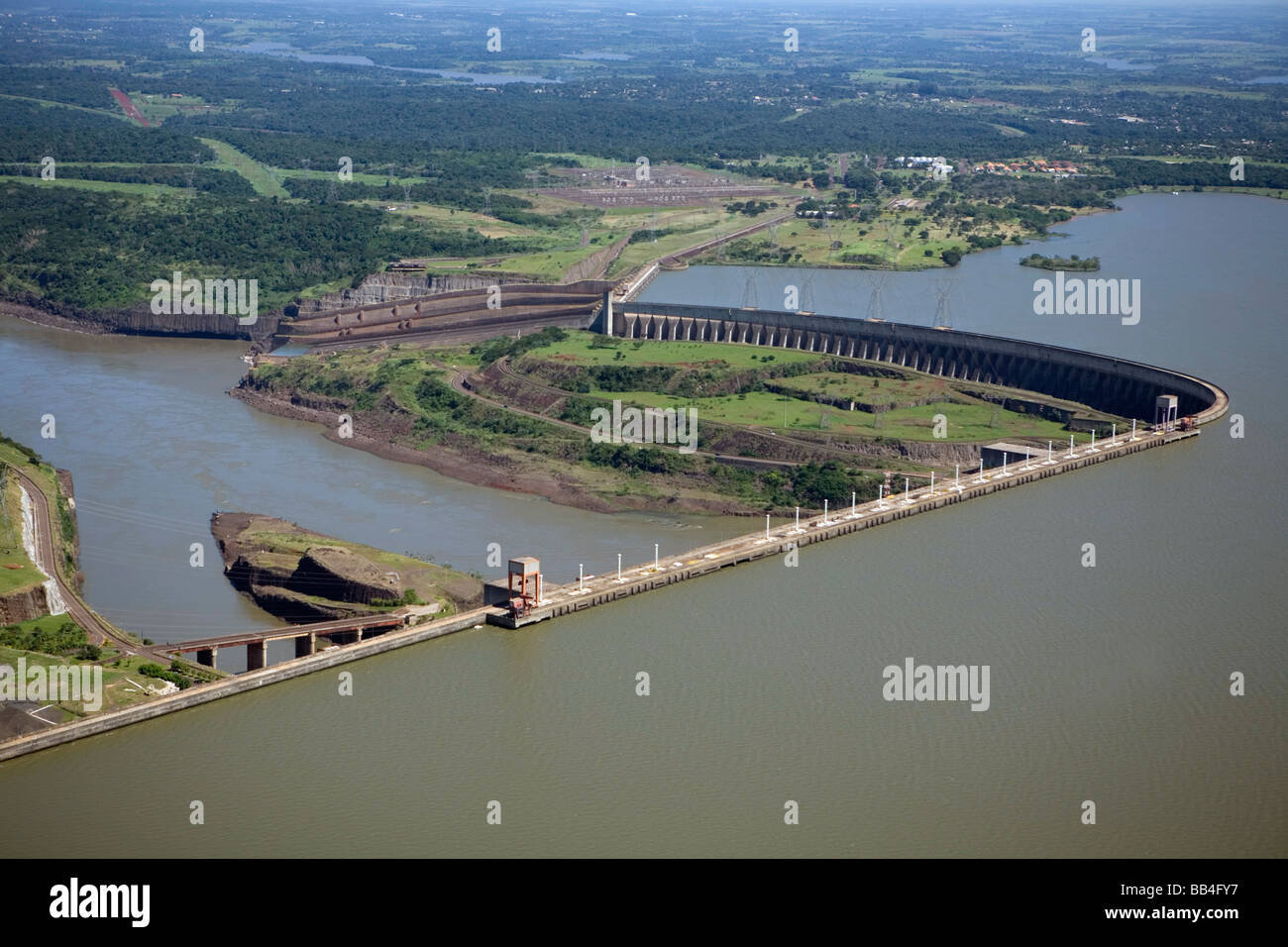 Itaipu Dam, Brazil Stock Photo - Alamy
