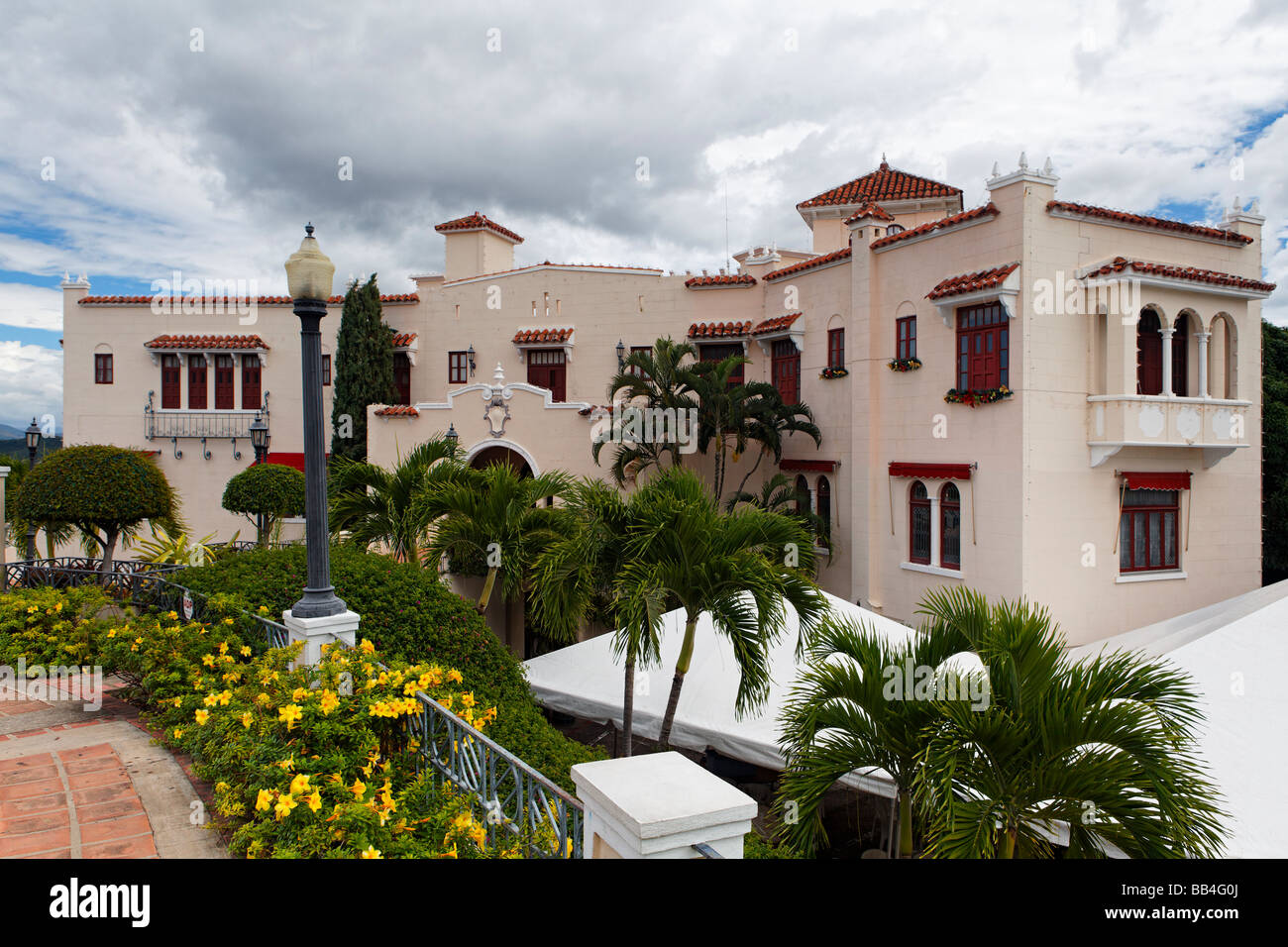 Seralles Castle of Ponce Puerto Rico as Viewed from the Entrance Side ...