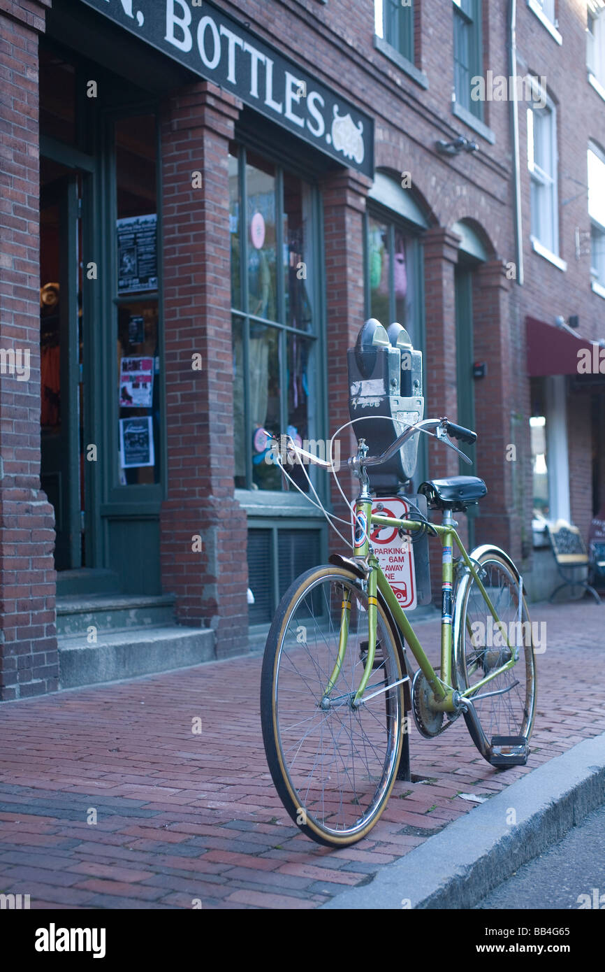 Street scene in Portland, ME Stock Photo - Alamy