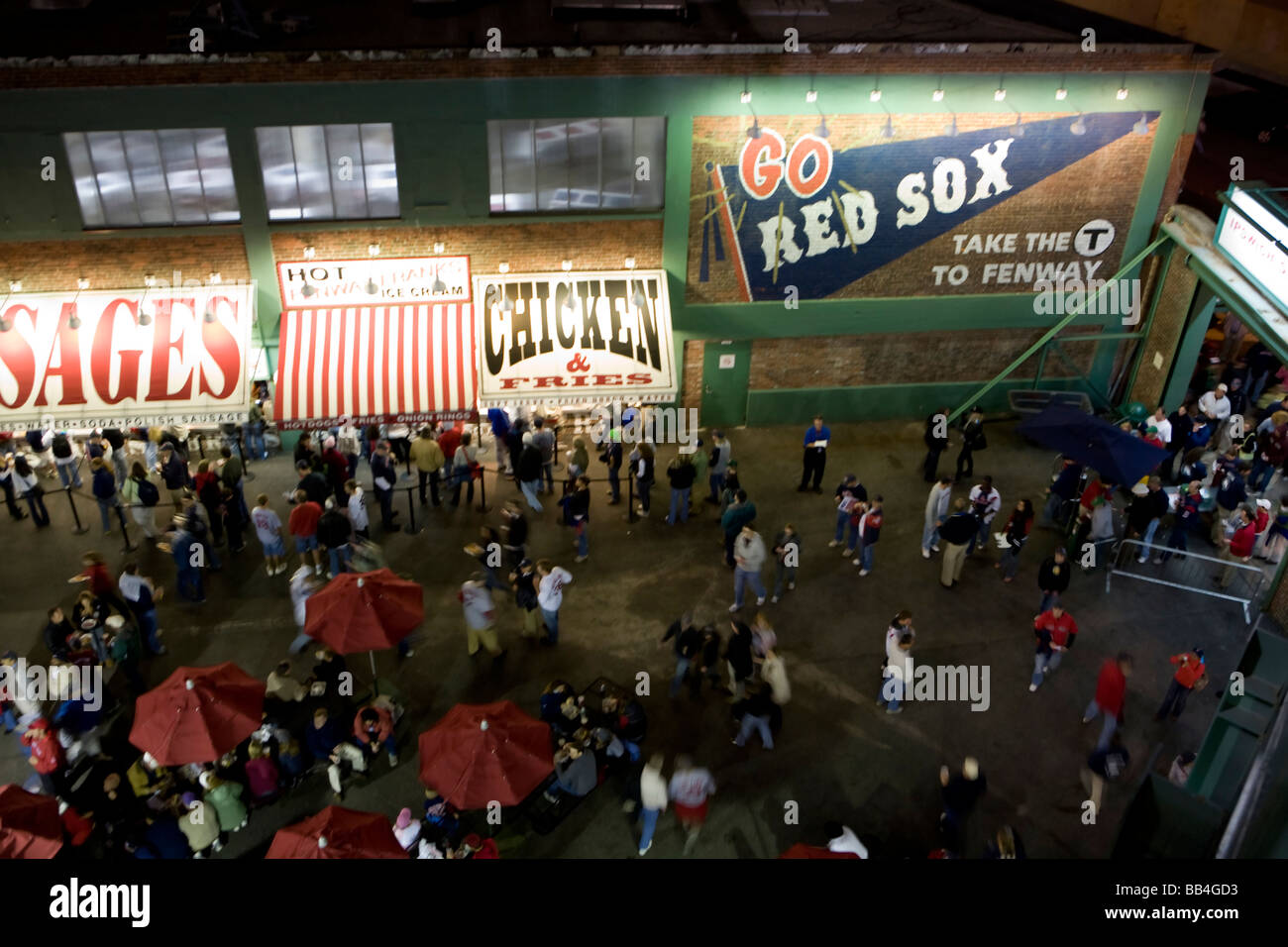 Concessions at Fenway Park Stock Photo - Alamy