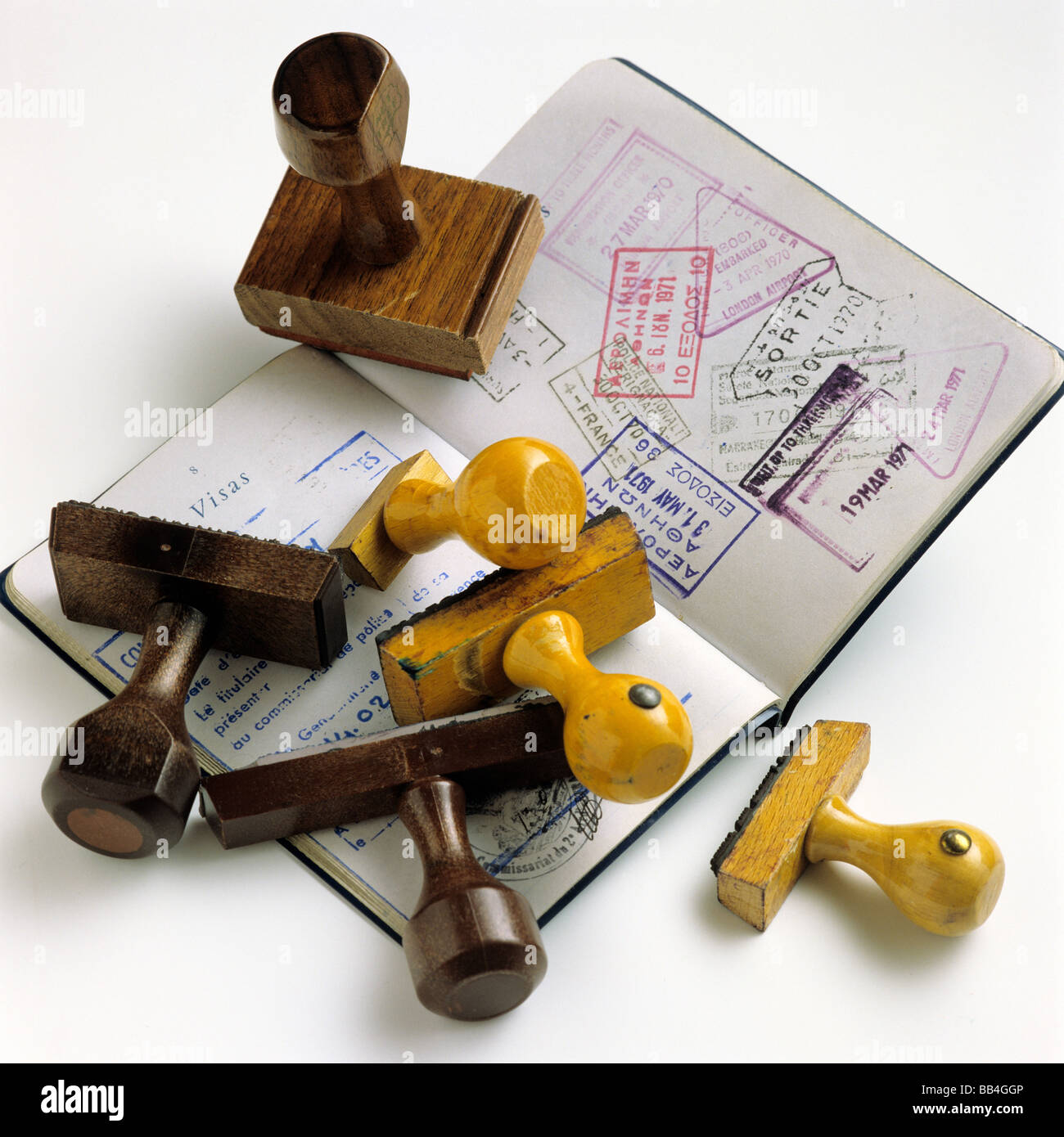 Ethnic Cling Rubber Stamps