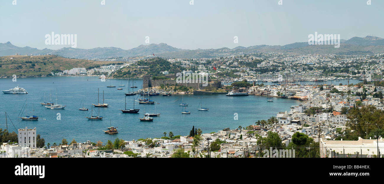 panoramic view of bodrum Stock Photo - Alamy