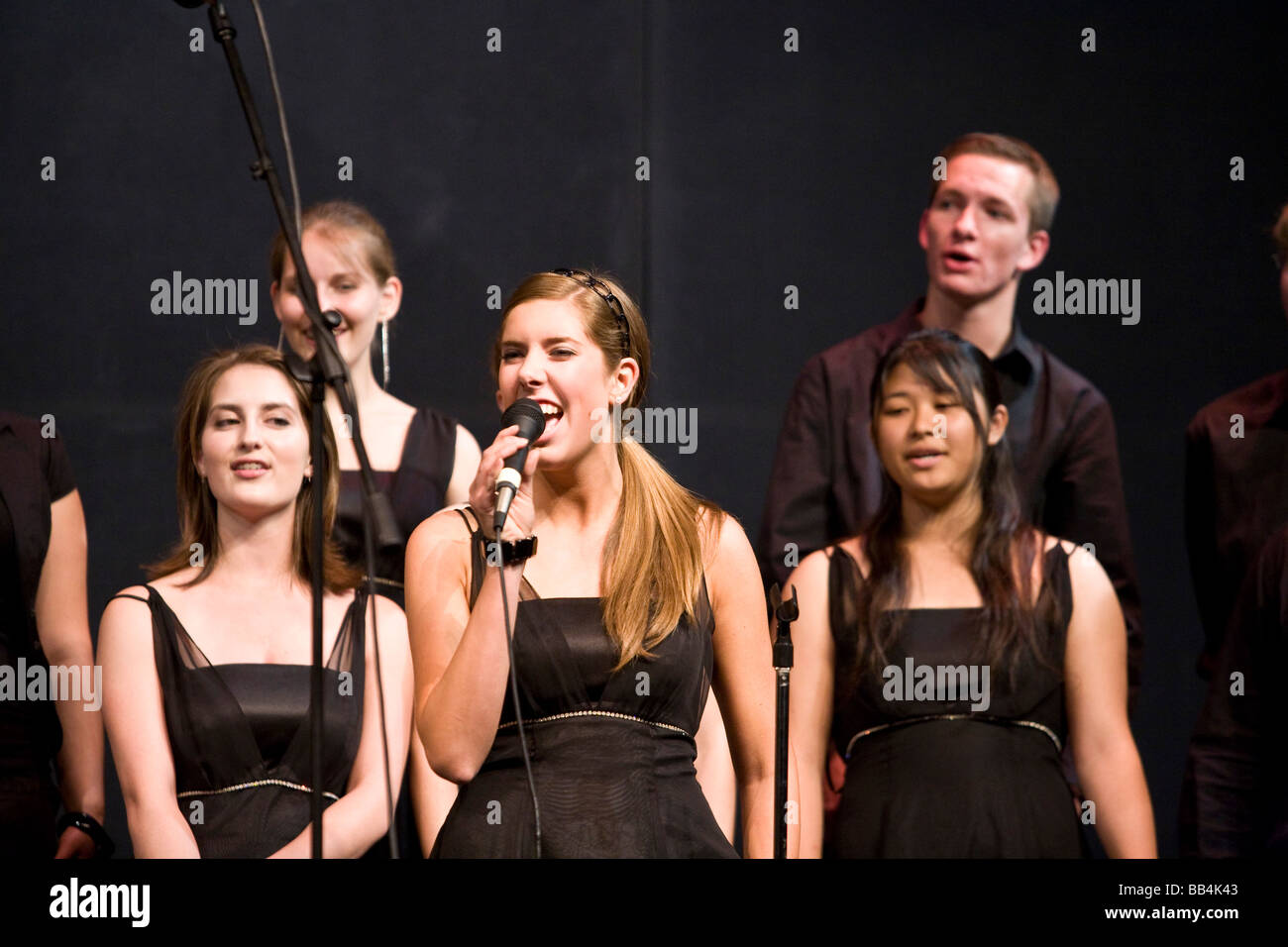 High School Choir Singing