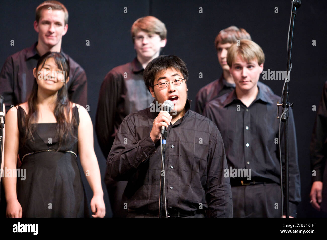 High School Choir Singing