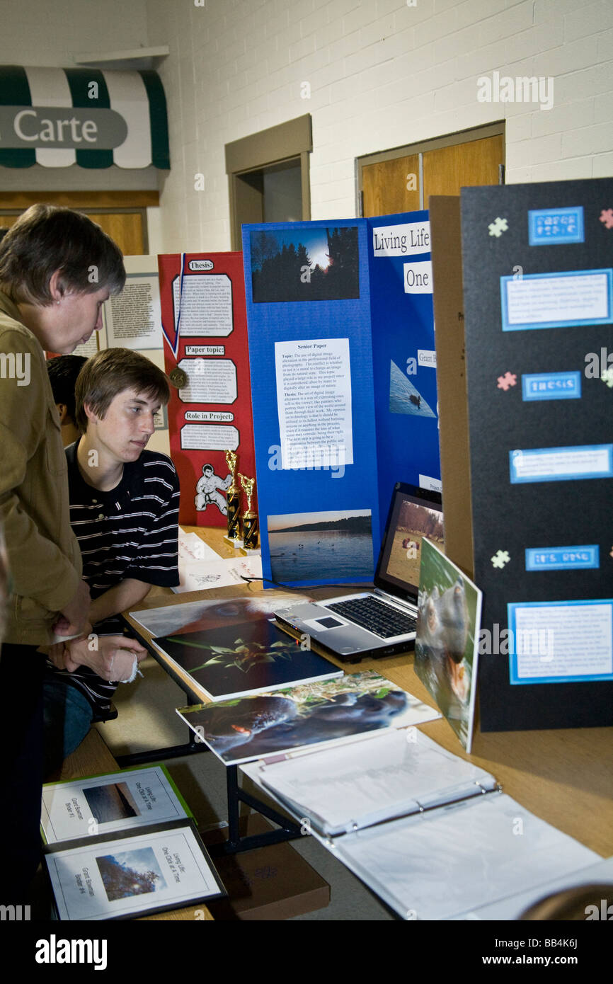 Science fair computer school hi-res stock photography and images - Alamy