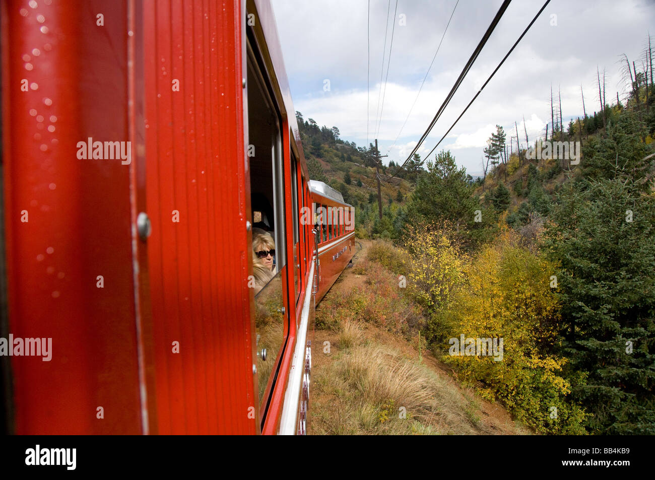 Pikes Peak Cog Train High Resolution Stock Photography and Images - Alamy