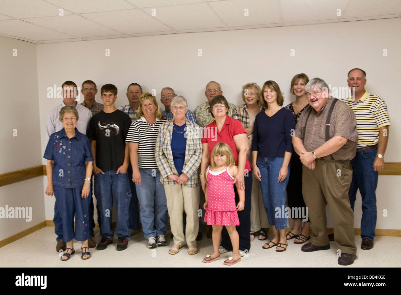 A multi-generational family portrait Stock Photo - Alamy