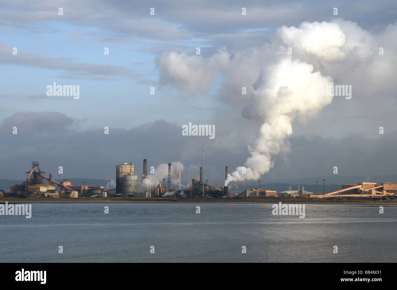 Corus Redcar Blast Furnace, Teesside Stock Photo - Alamy