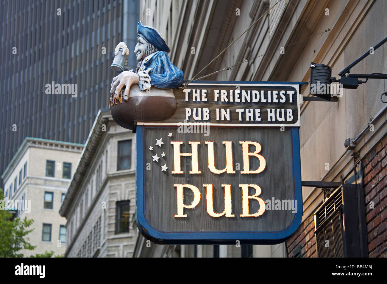 Boston the hub hi-res stock photography and images - Alamy