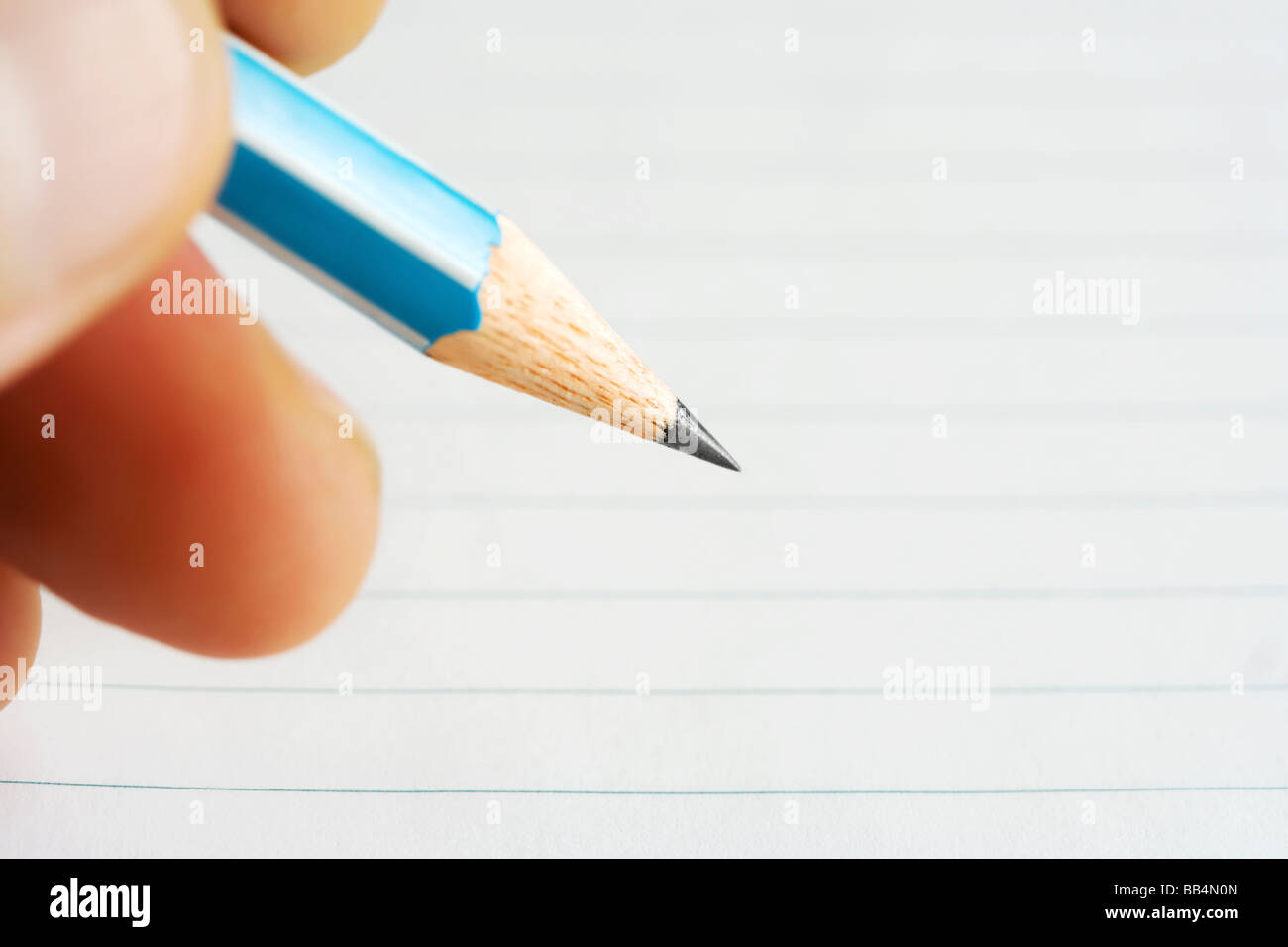 Page school writing hi-res stock photography and images - Alamy