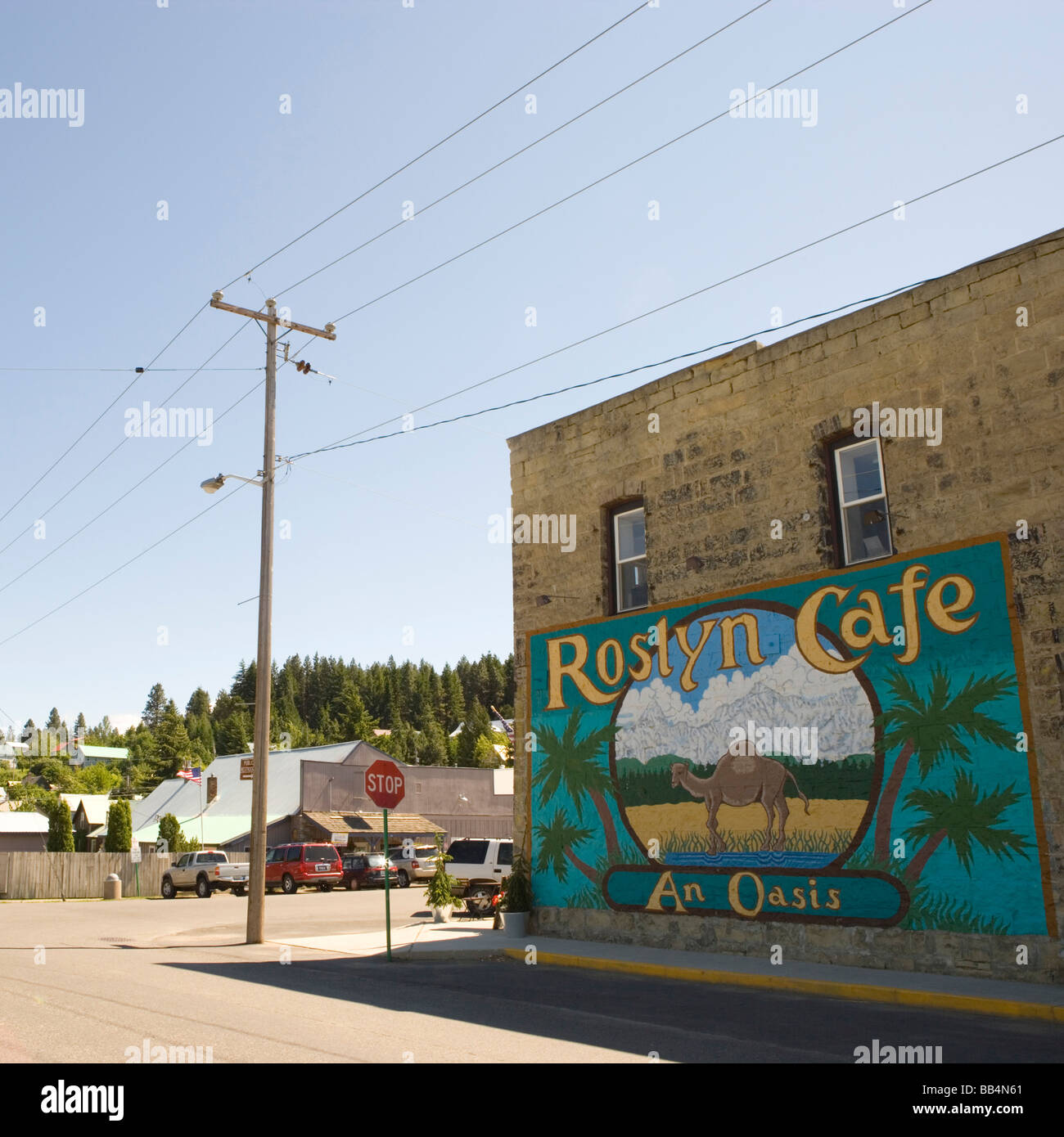 Roslyn Cafe High Resolution Stock Photography and Images - Alamy