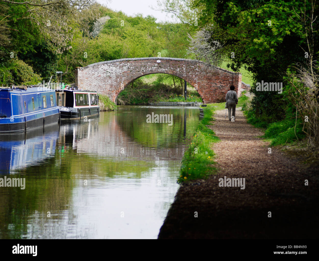 stratford upon avon canal lapworth flight of locks warwickshire ...