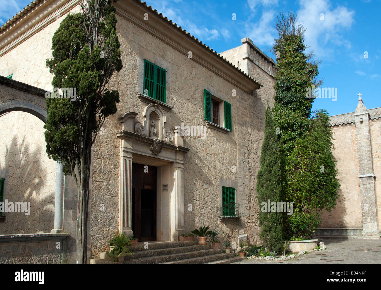 Monastery Santuari de Nostra Senyora de Cura Puig de Randa Mallorca ...