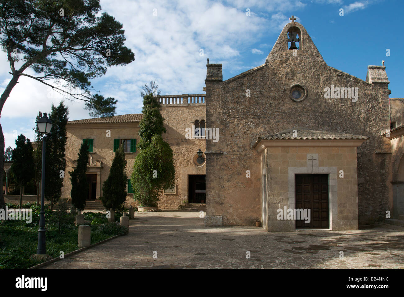 Monastery Santuari de Nostra Senyora de Cura Puig de Randa Mallorca ...