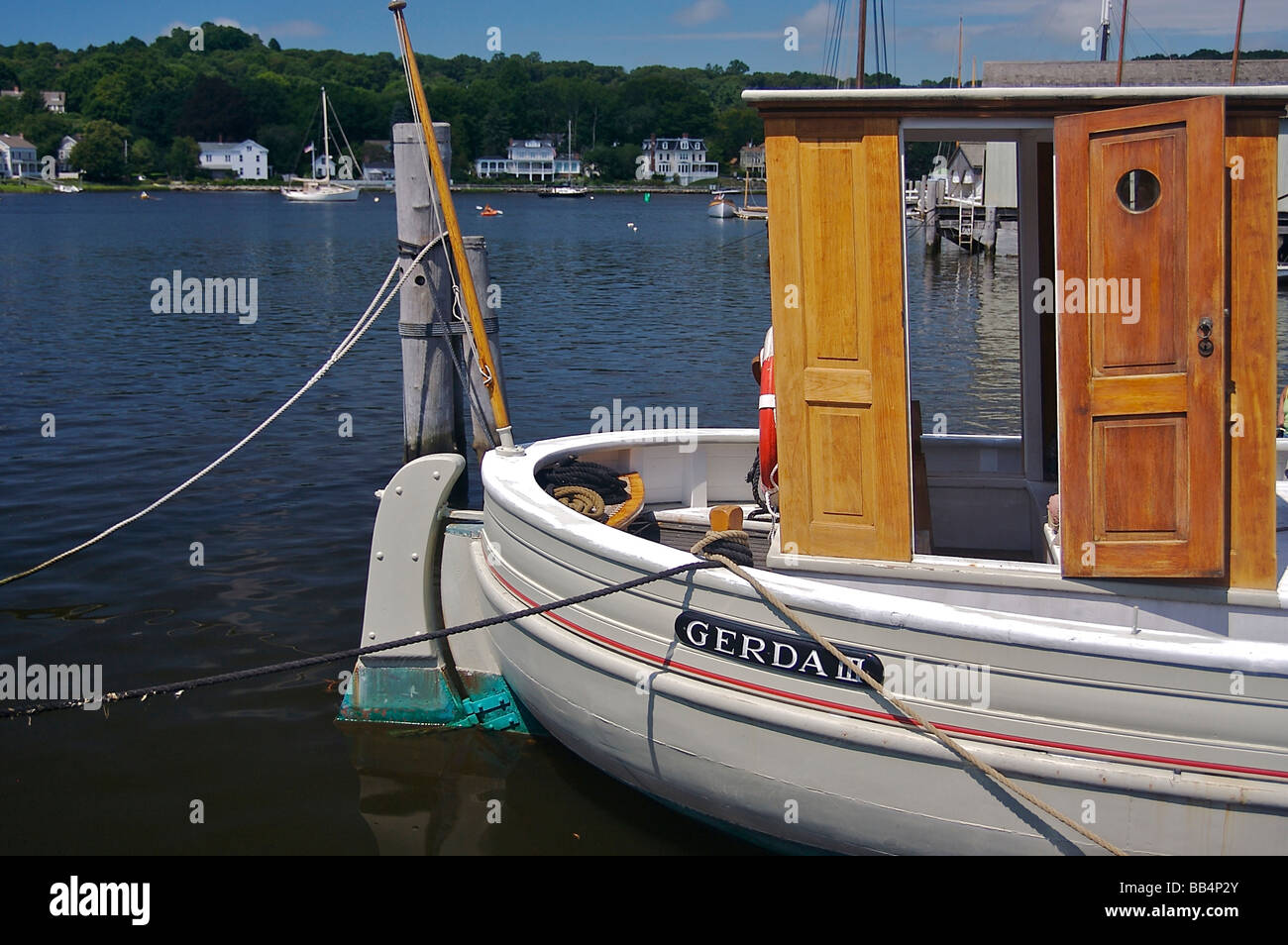 North America, USA, Connecticut, Mystic. The Gerda III Stock Photo - Alamy
