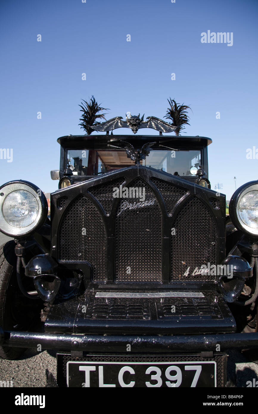 Victorian hearse for show at Whitby Goth Weekend April 2009 very gothic ...