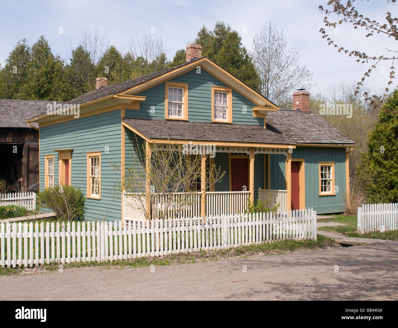 Pioneer fence hi-res stock photography and images - Alamy