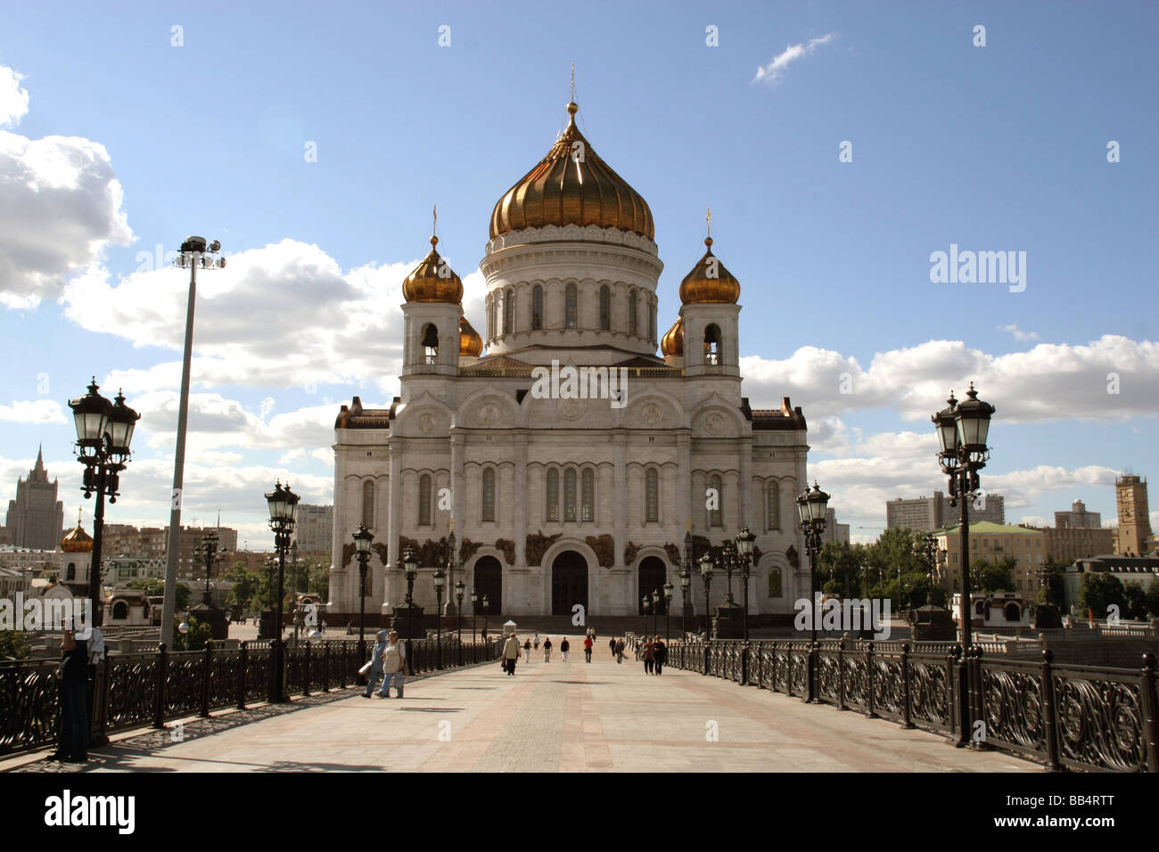 Temple of the Christ of the Savior in Moscow Stock Photo - Alamy
