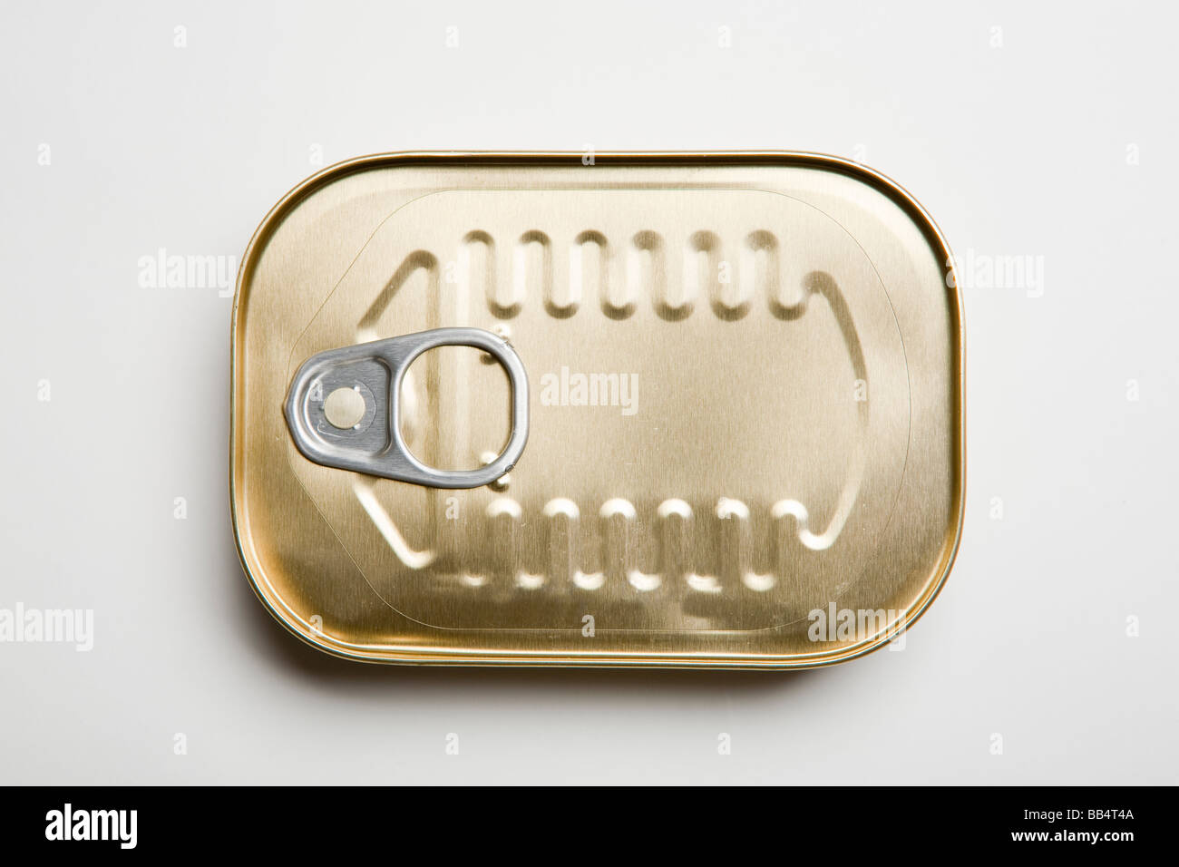 Sealed Sardine can Stock Photo - Alamy