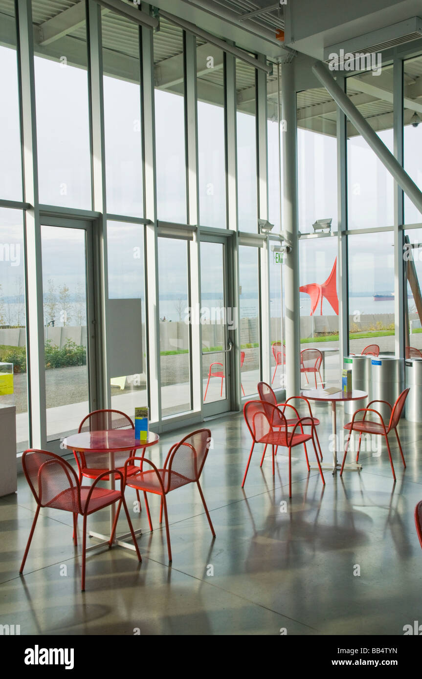 Interior of the Paccar Pavilion at Seattle Art Museum's Olympic ...