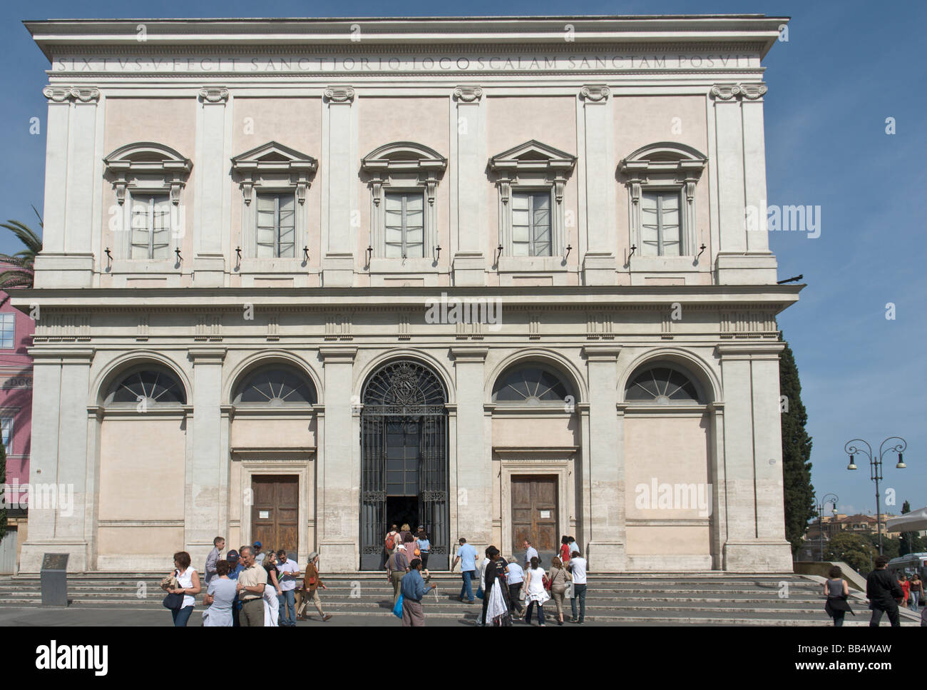 Holy Stairs, Scala santa, exterior Stock Photo - Alamy