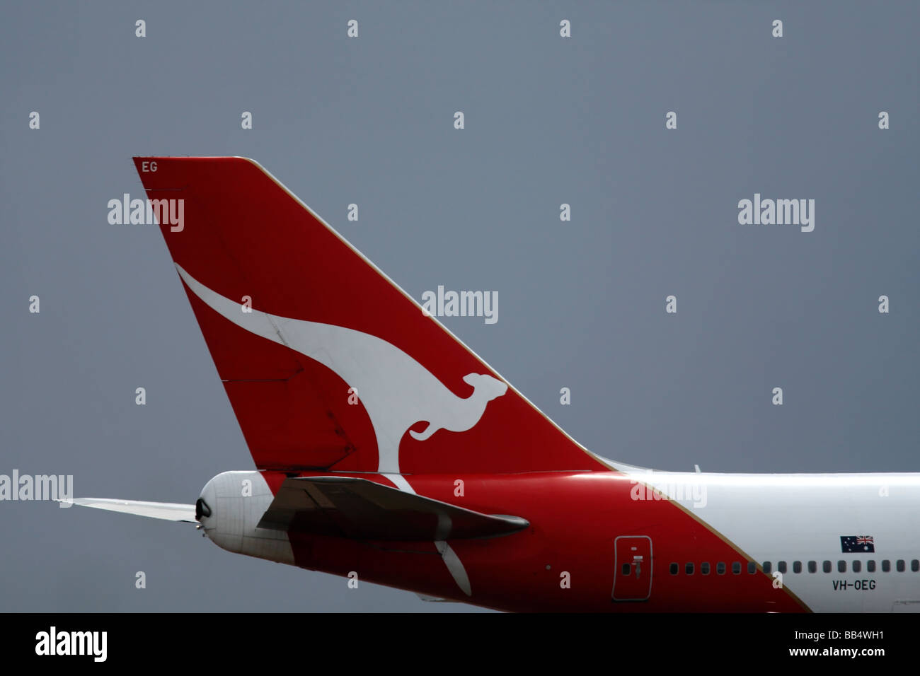 Qantas Tail Fin