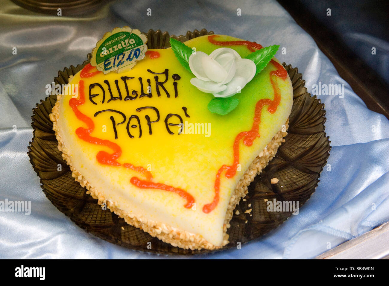 Europe, Italy, Venice. Cake in a bakery window Stock Photo - Alamy