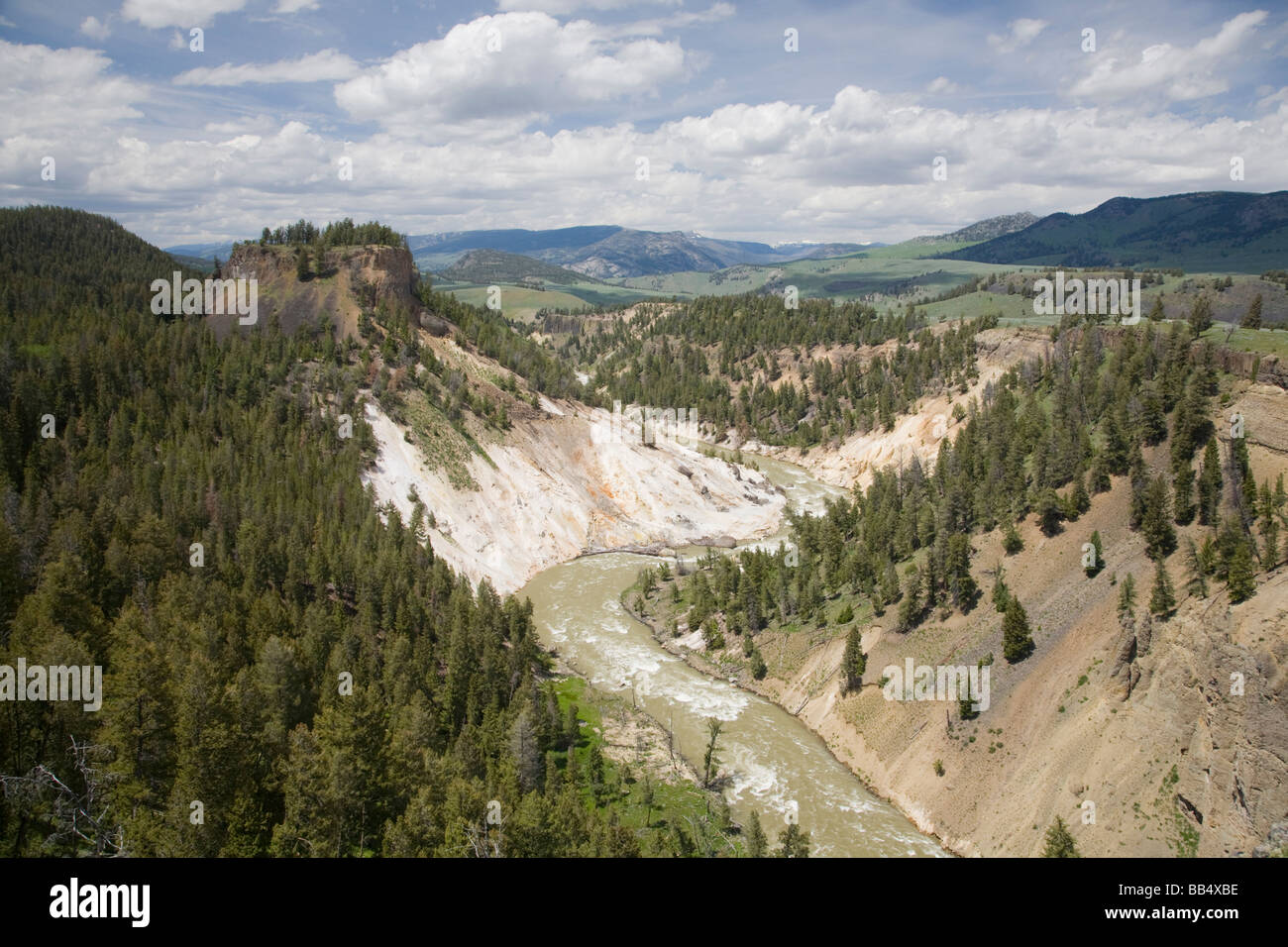 WY, Yellowstone National Park, Grand Canyon of the Yellowstone, Tower ...