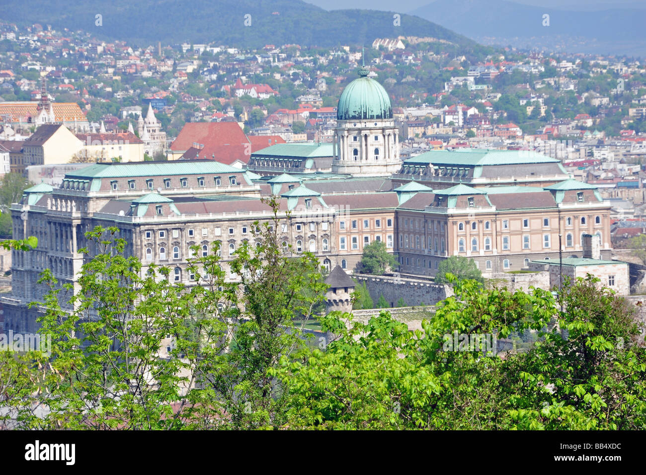 Royal palace castle hill budapest hi-res stock photography and images ...