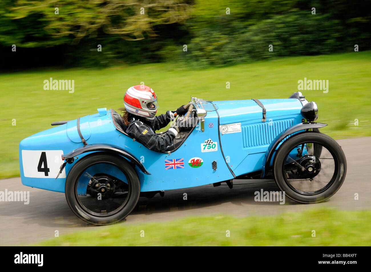 Austin 7 Ulster 2 seater sport 1930 747cc Wiscombe Hill Climb 10 May ...