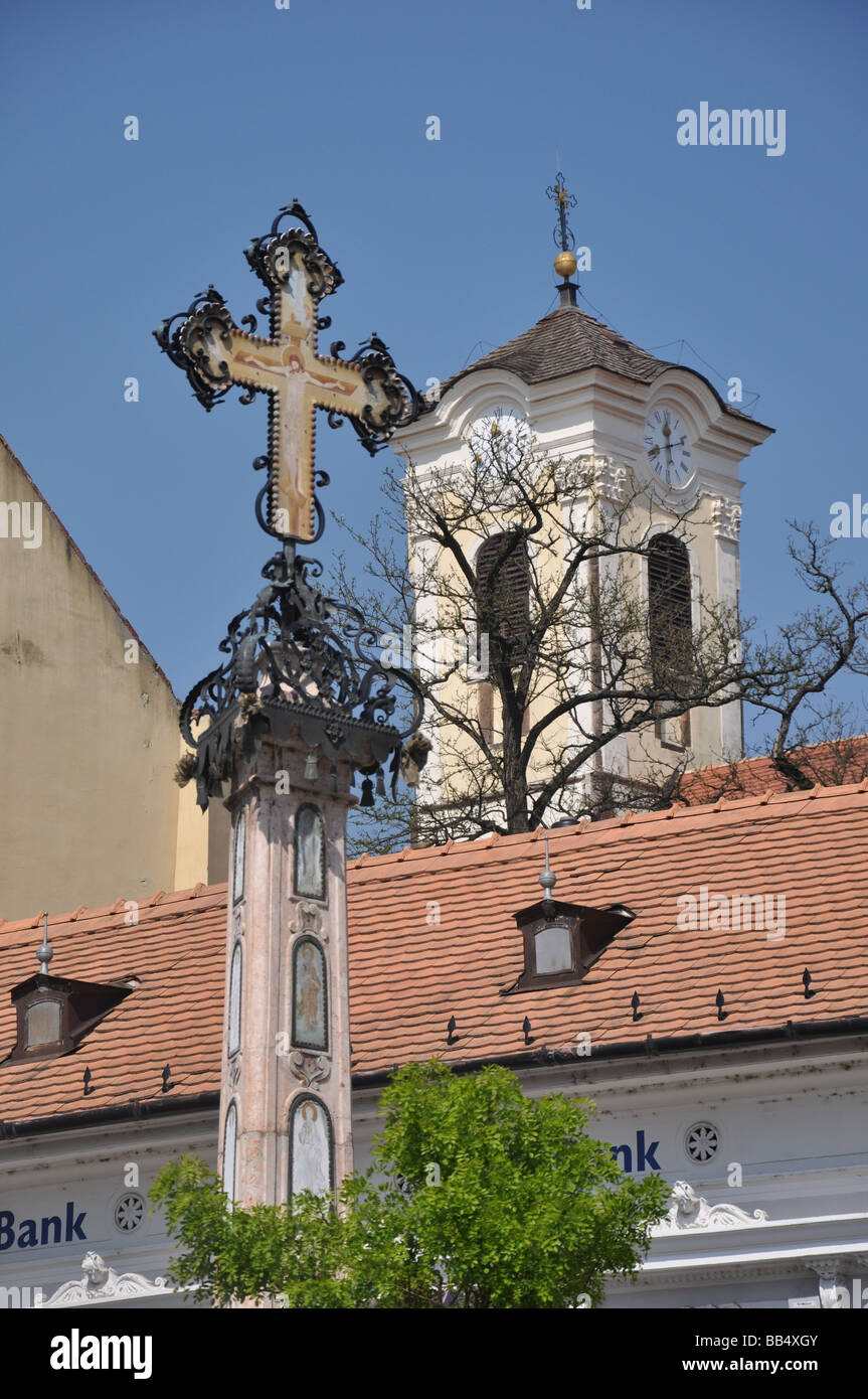 The Plague Cross at Szentendre near Budapest Hungary Stock Photo - Alamy