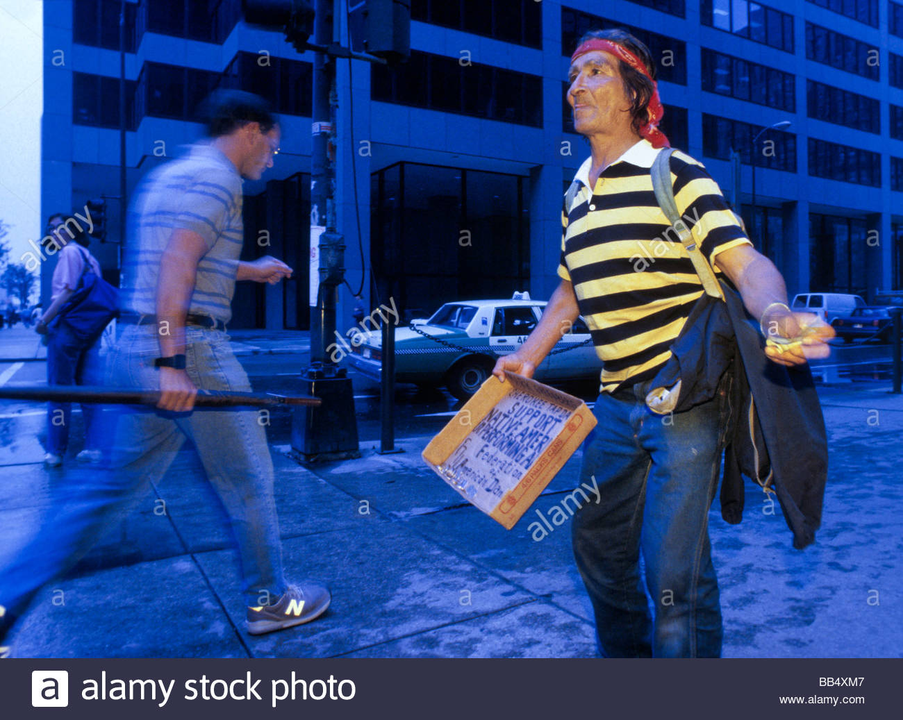American Indian Street Performer High Resolution Stock Photography and ...