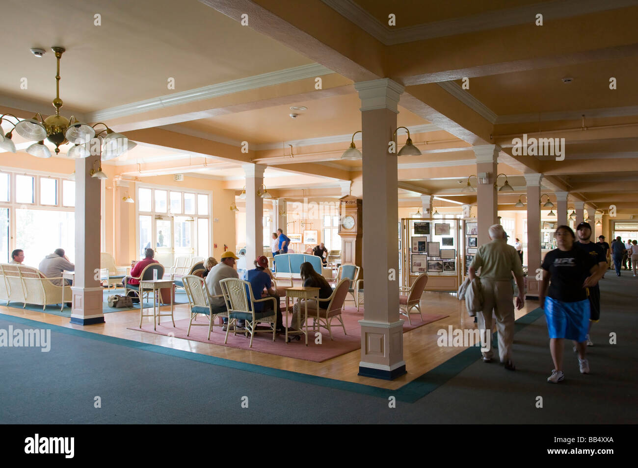 WY, Yellowstone National Park, Lake Yellowstone Hotel, oldest building ...