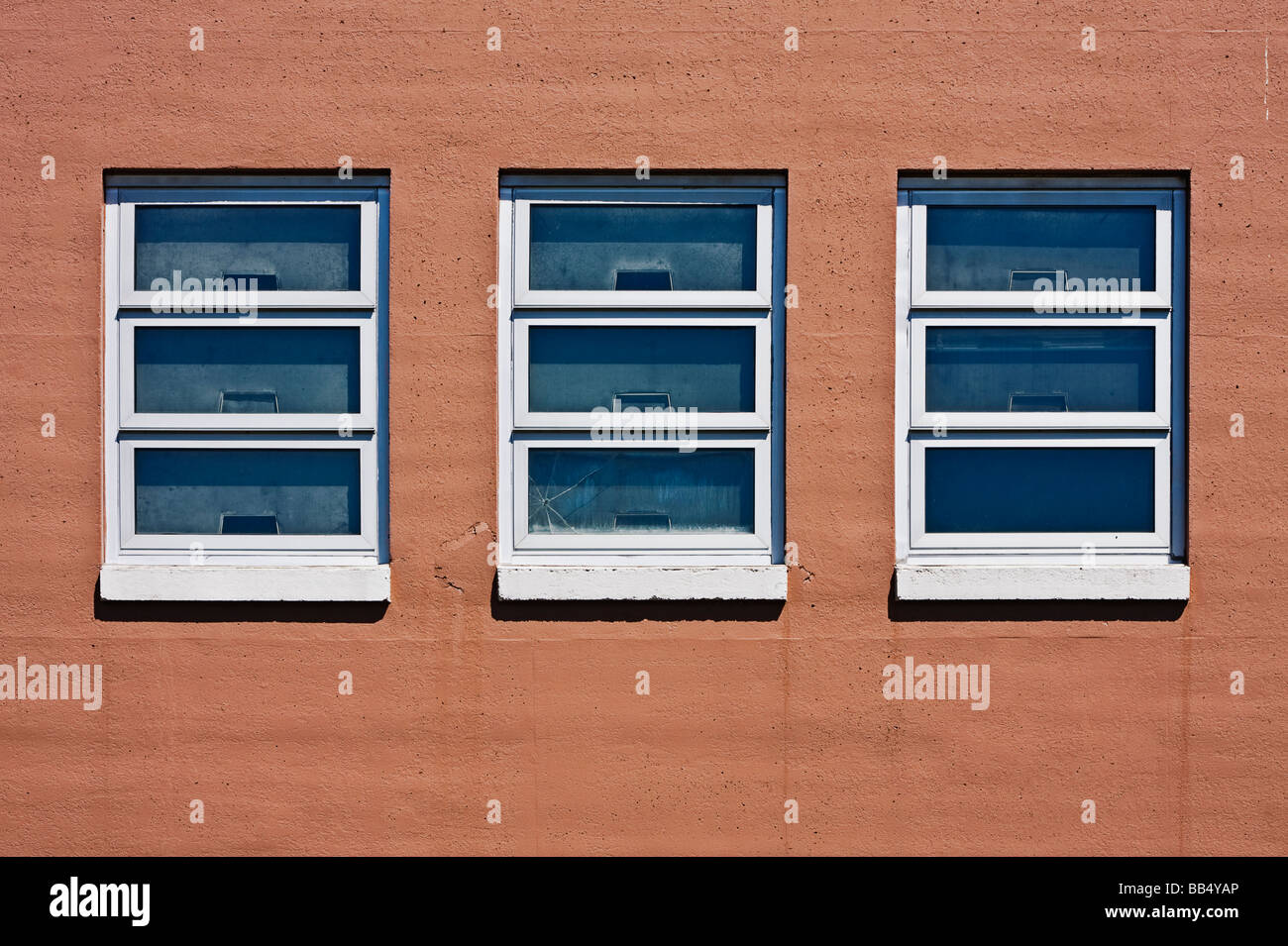 building wall with windows Stock Photo - Alamy
