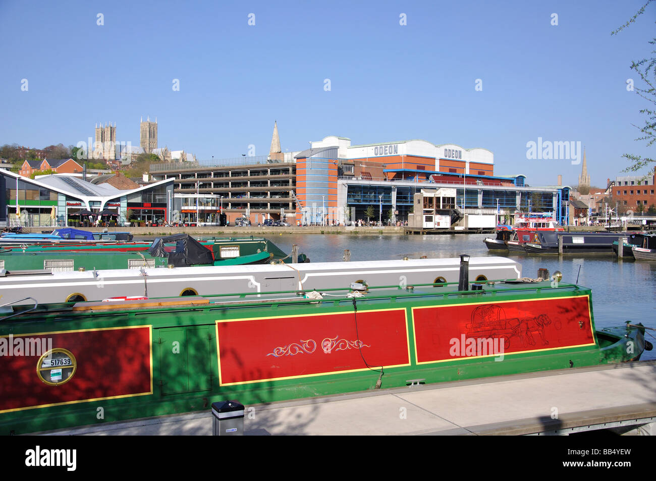 Waterfront, Brayford Pool, Lincoln, Lincolnshire, England, United ...