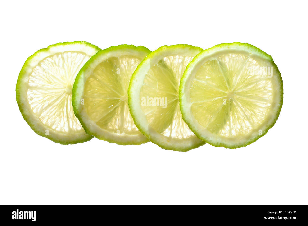 Lime wedge Cut Out Stock Images & Pictures - Alamy
