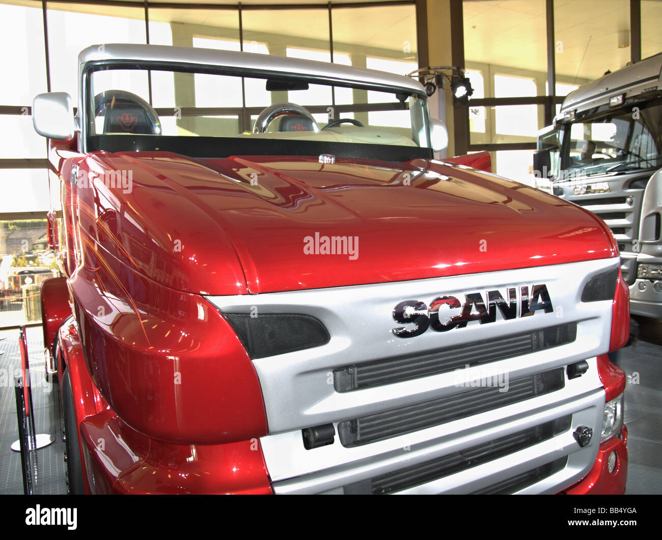 Scania concept truck Stock Photo - Alamy